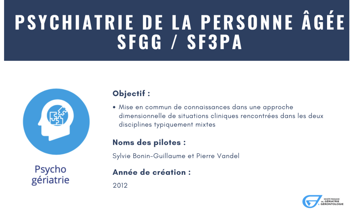 Psychiatrie de la Personne Âgée SFGG / SF3PA – SFGG
