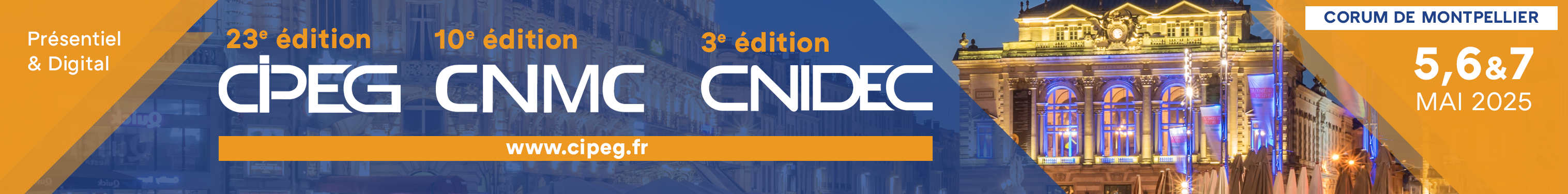 23e CIPEG, 10e CNMC et 3e CNIDEC – SFGG